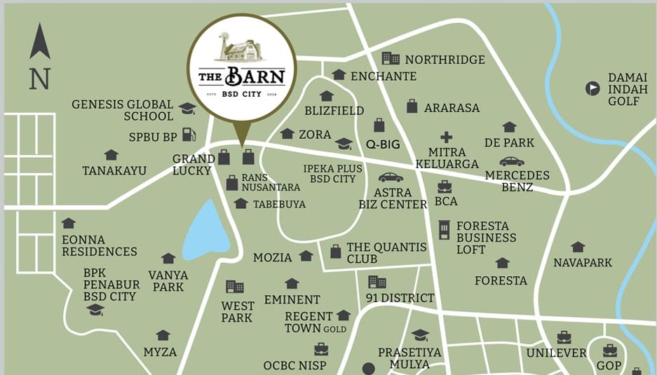 Contact - The Barn BSD City